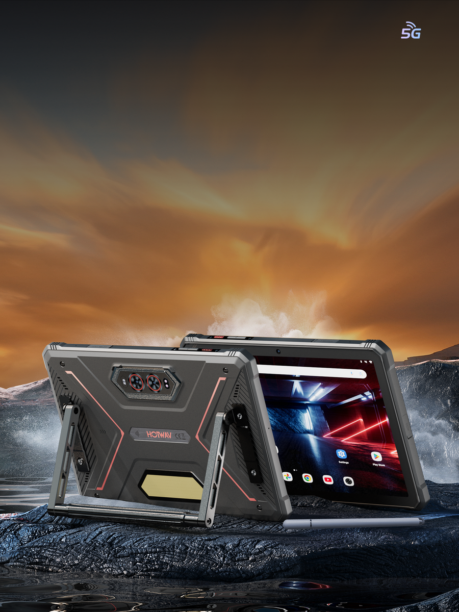 World Premiere ） HOTWAV R9 Ultra 5G Rugged Tablet