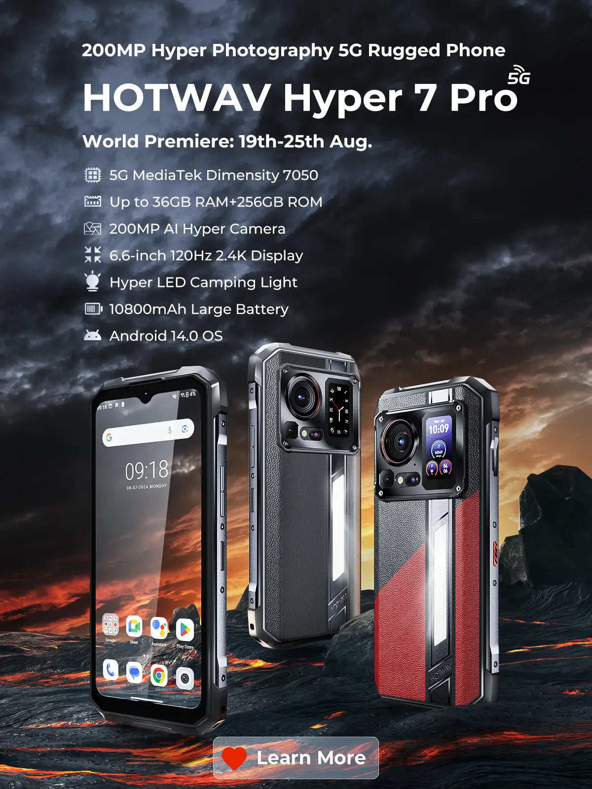 HOTWAV Rugged Phones & Tablets | Professional MIL-STD & IP Rating